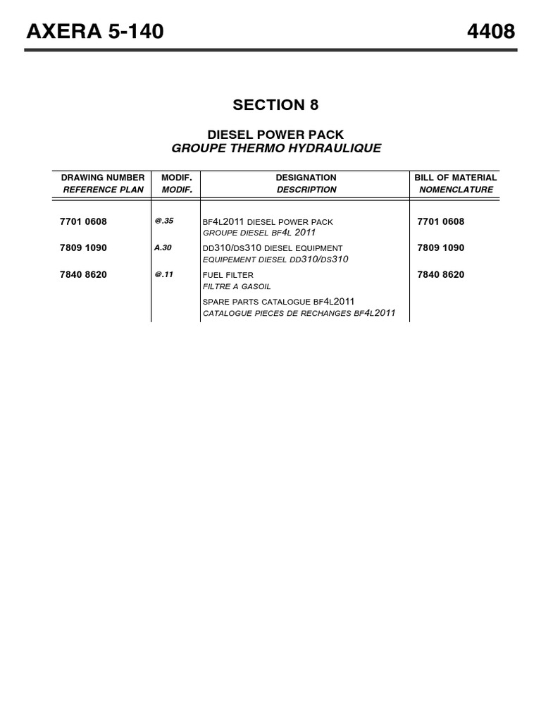 AXERA 5-140 4408: Section 8 | Download Free PDF | Machines | Mechanical ...