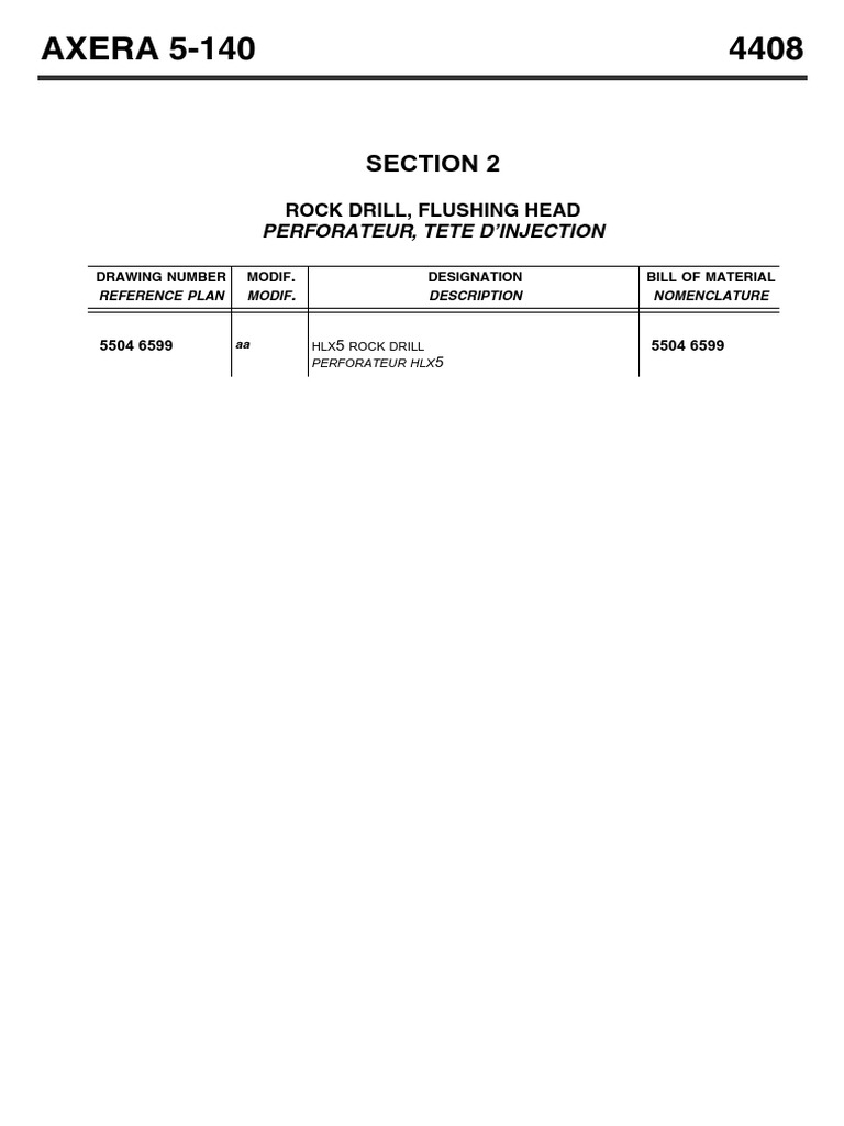 AXERA 5-140 4408: Section 2 | PDF | Screw | Machines