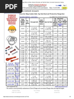 Woodco: Hub and Clamp Reference Chart | PDF | Nut (Hardware) | Screw