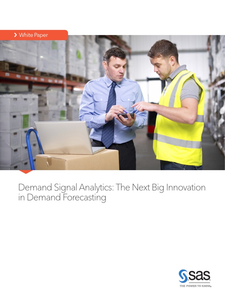 Demand Signal Analytics: The Next Big Innovation in Demand Forecasting ...