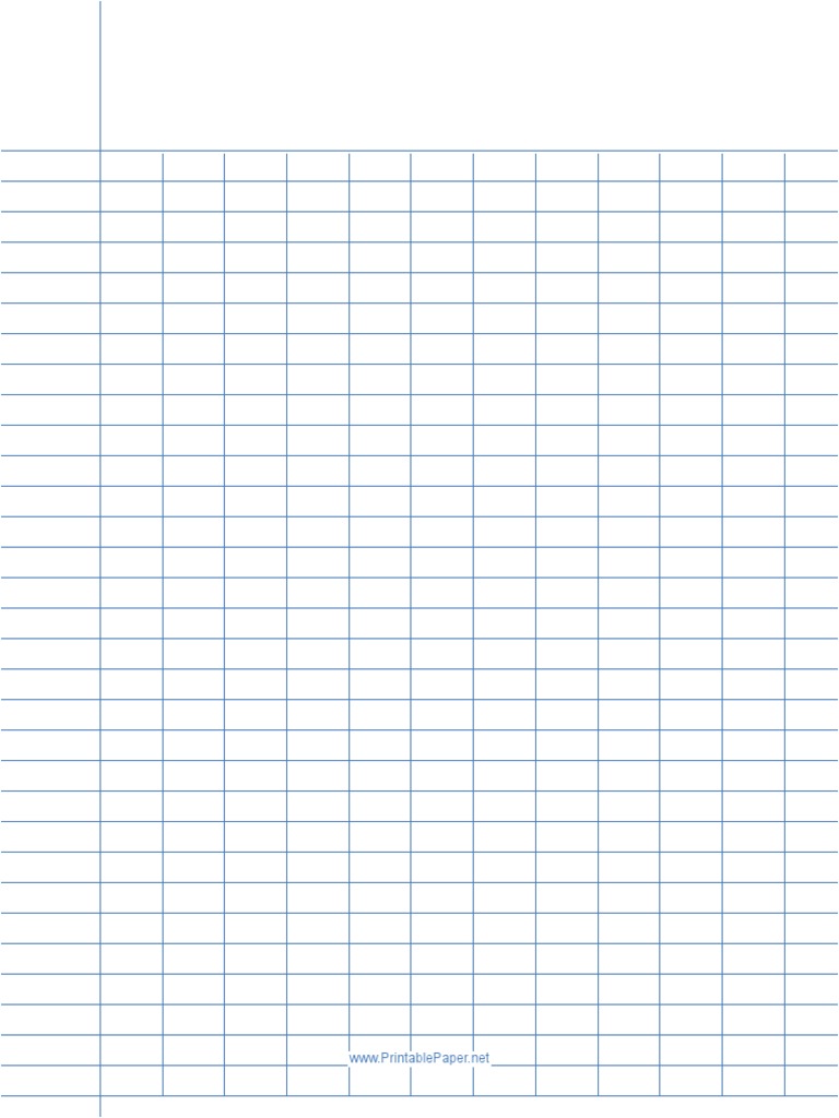 12 Column Paper | PDF