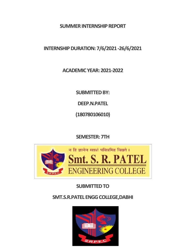 Summer Internship Report | PDF | Structural Engineering | Concrete
