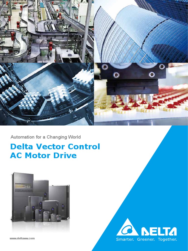 Automation for a Changing World with Delta Vector Control AC Motor Drive | PDF | Programmable ...