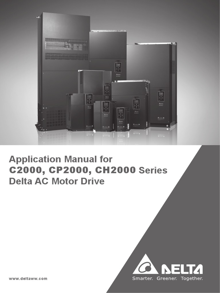 Application Manual For C2000, CP2000, CH2000 Series Delta AC Motor ...
