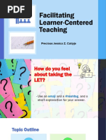 Module 1 - Facilitating Learner - Centered Teaching PDF | PDF | Expert ...