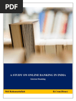 Online Banking Project Work | PDF | Online Banking | Banks & Banking