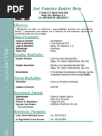 Curriculum Vitae | PDF | Business | Plan de estudios