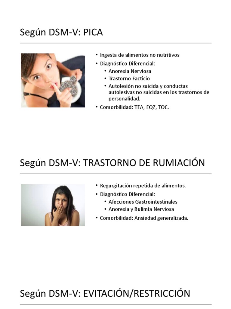DSM V | PDF | Anorexia nerviosa | Manual Diagnóstico y Estadístico de ...