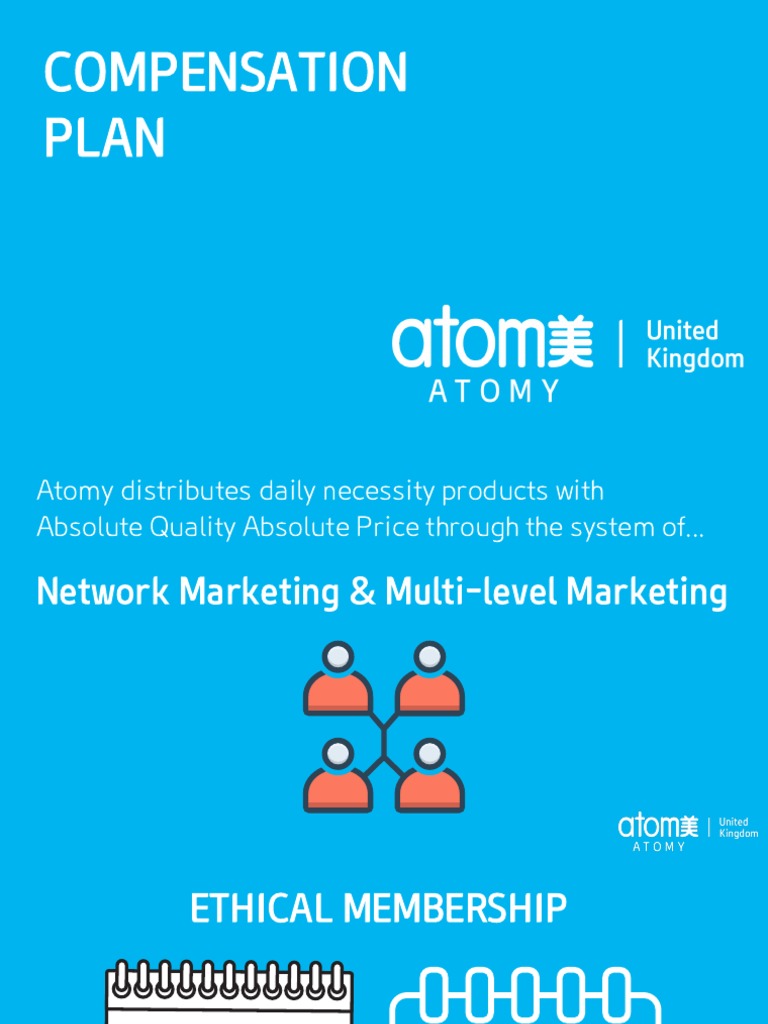Atomy's Compensation Plan and Mastership Promotion Overview | PDF