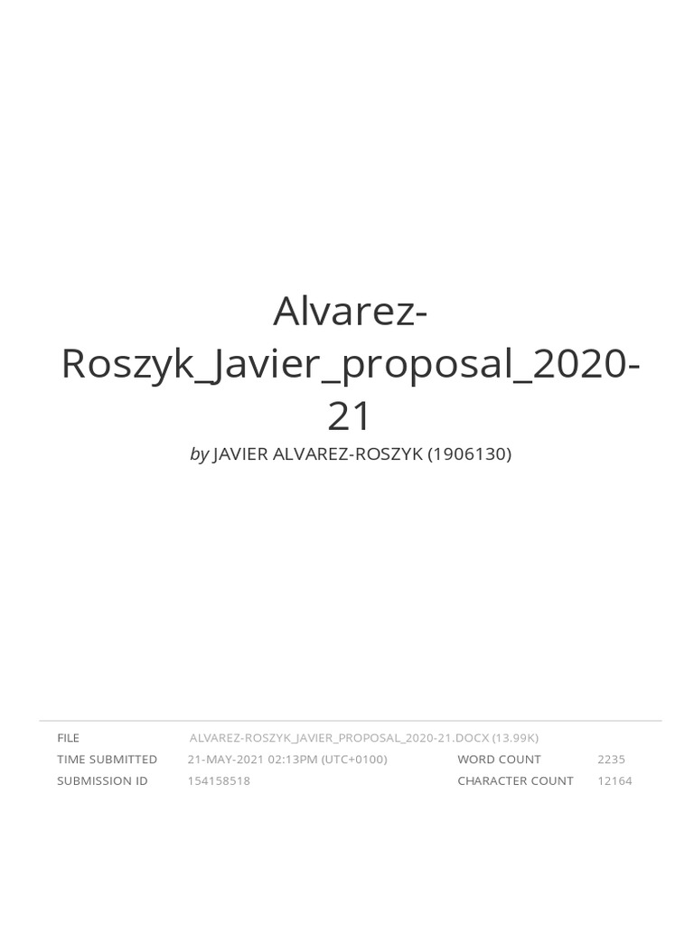 VBVBVB | PDF | Essays | Thesis