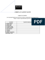 BASAHIN-MUNTING PAGSINTA (Dula Mula Mongolia) | PDF