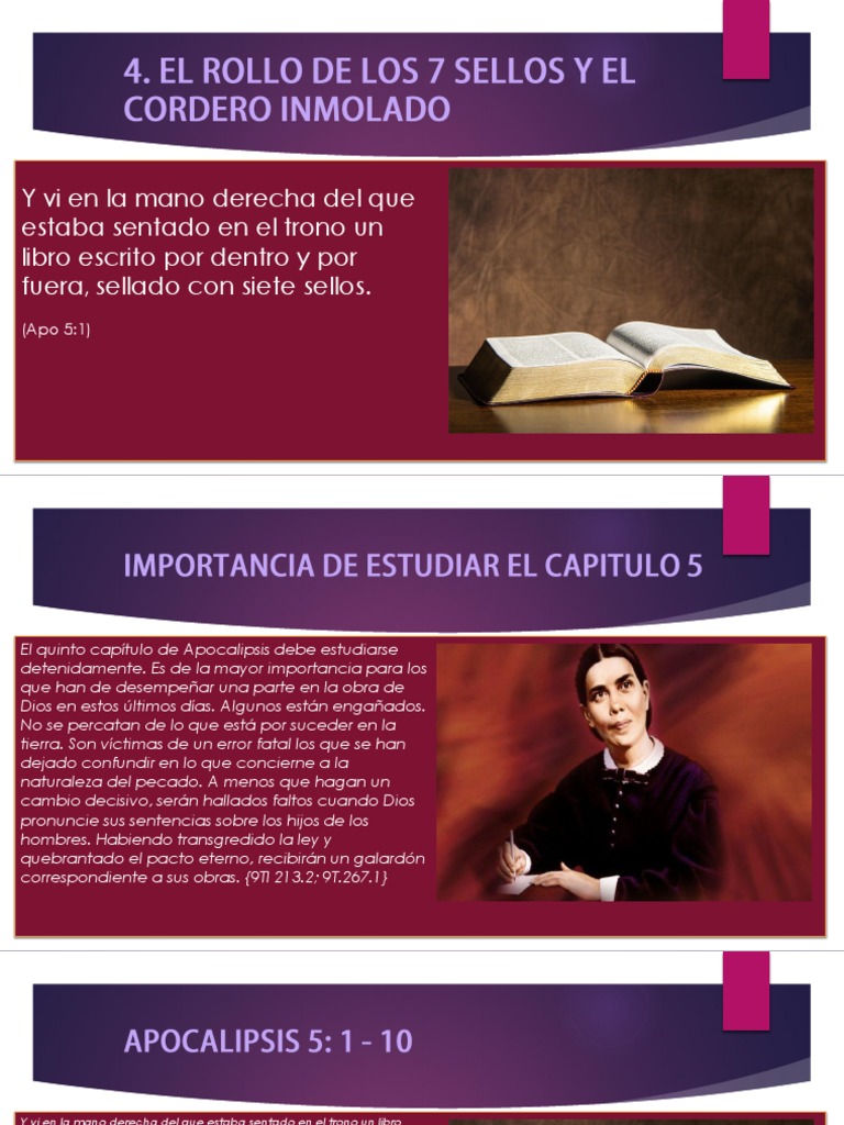 El Rollo de Los Siete Sellos y El Cordero Inmolado | Descargar gratis ...