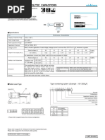 Polyester Capacitor Datasheet | PDF | Capacitor | Quantity