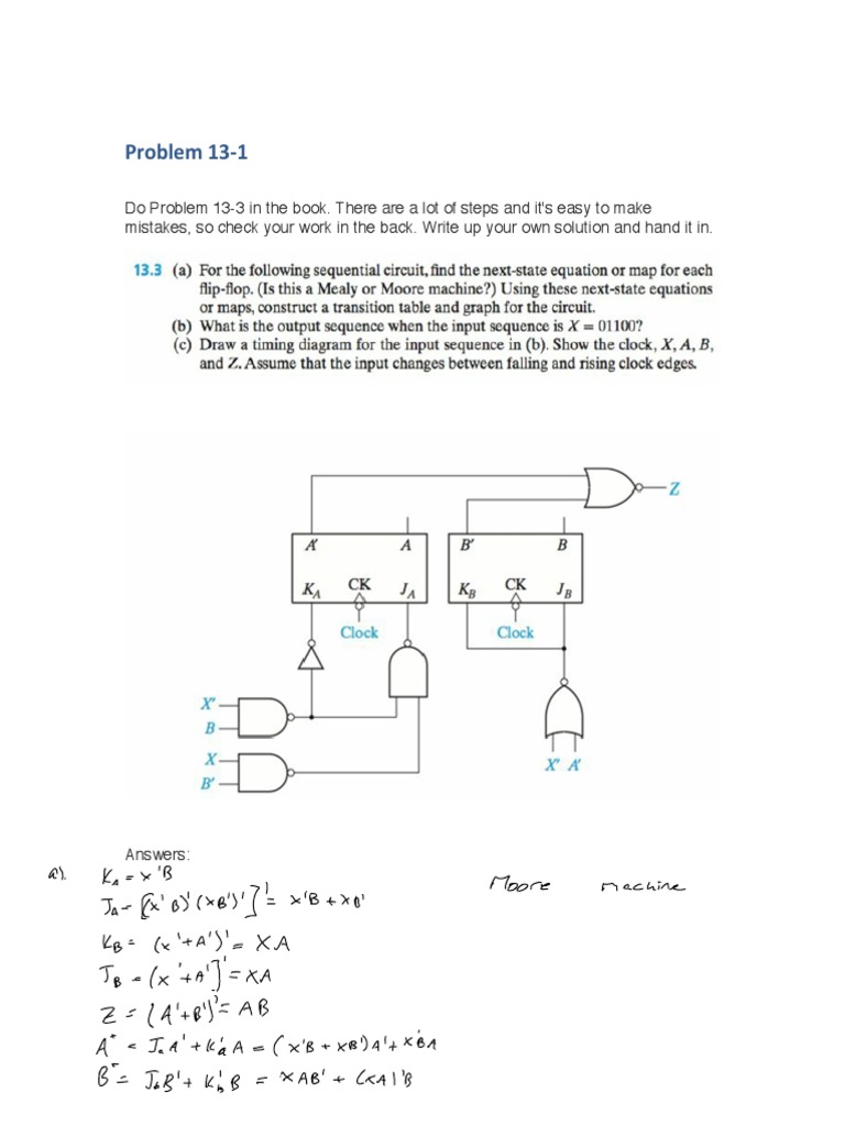 Solution Steps For Problem 13 3 Pdf 0272