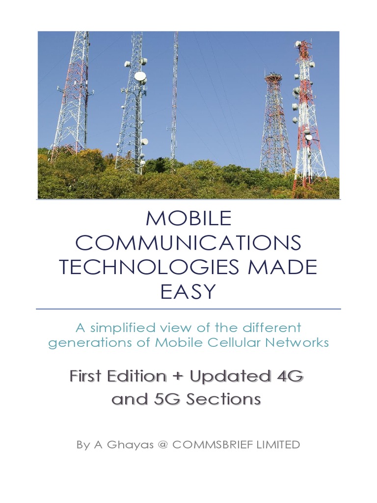 Mobile Communications Technologies - Ebook | PDF | High Speed Packet ...