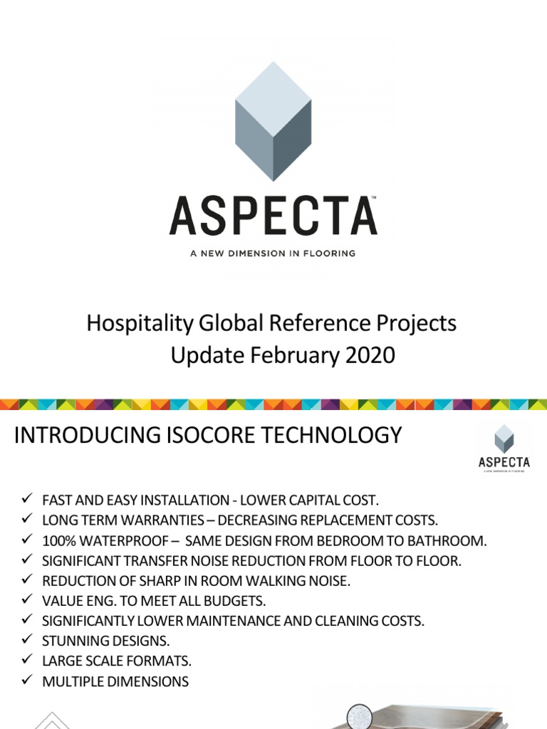 Aspecta Flooring Solutions for Hospitality | PDF | Hotel And ...