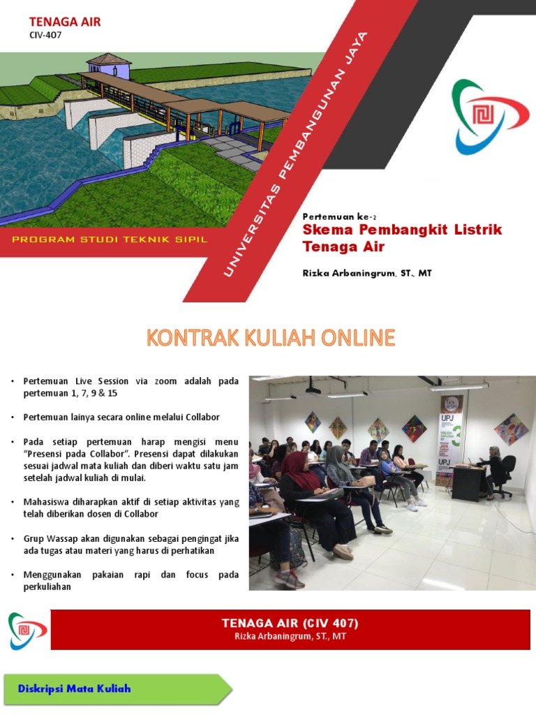 Skema PLTA dan Perencanaan Teknis | PDF