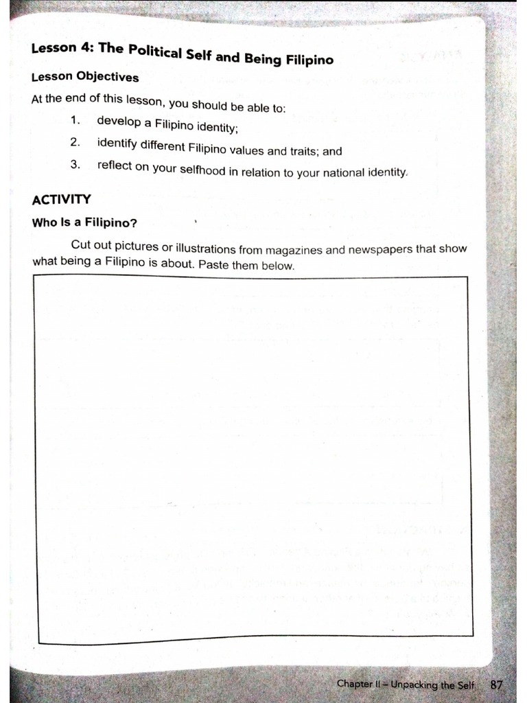 Filipino and Digital Self | PDF