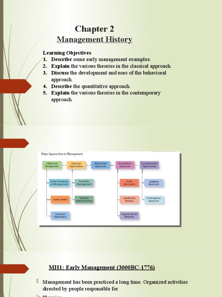 Management History: Approach | PDF | Bureaucracy | System