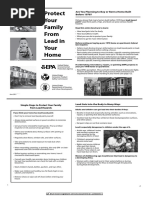 EPA Pamphlet 27 - Lead-Based Paint | PDF | Lead | Fetus