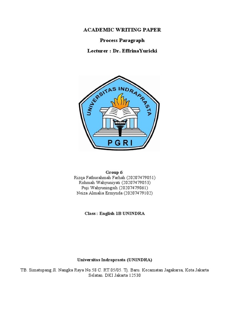 Process Paragraph Grup 6 | PDF | Comma | Language Education