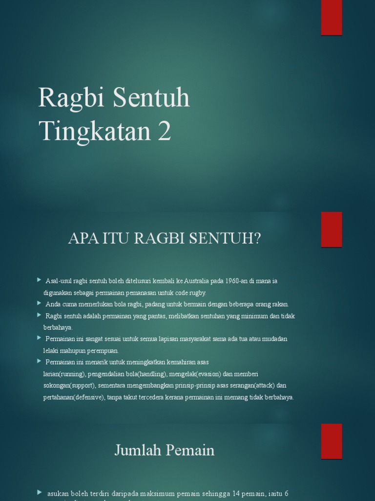 Ragbi Sentuh | PDF