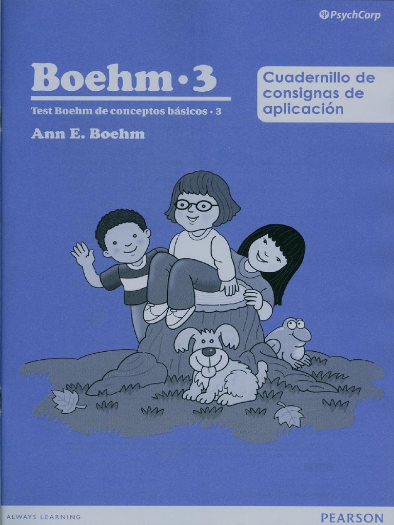 Cuadernillo de Consignas de Aplicación Test (BOEHM-3) - Compressed | PDF