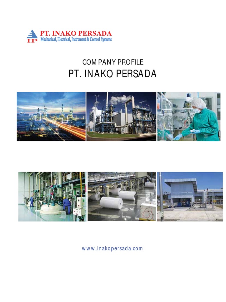 Company Profile PT. Inako Persada | PDF | Flow Measurement | Pump