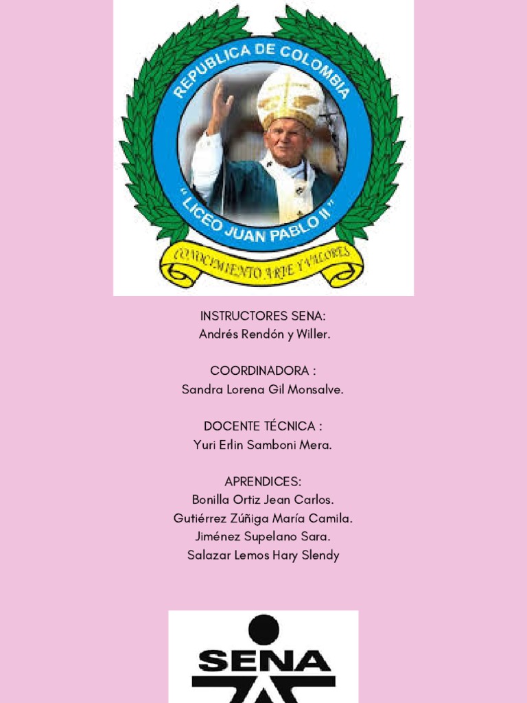 Instructores SENA Andrés Rendón y Willer, Coordinadora Sandra Lorena ...