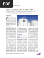Storage Tank Design Codes and Standards | PDF
