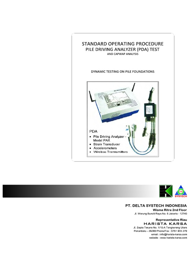 SOP PDA Test1 | PDF