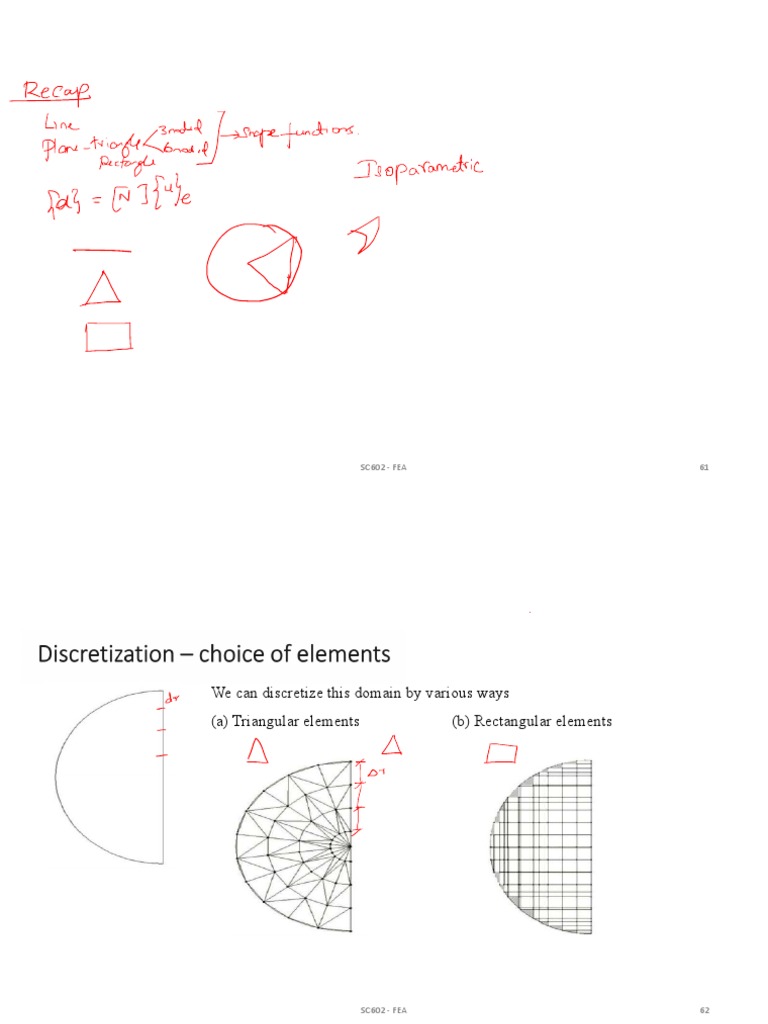 FEA - 15 - Isoparametric Old | PDF | Finite Element Method | Space
