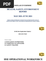 EHS Metric Scorecard | PDF | Risk Assessment | Occupational Safety And ...