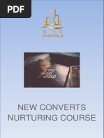 New Converts Class Lesson 1 (Beginning of New Christian Life) | PDF ...