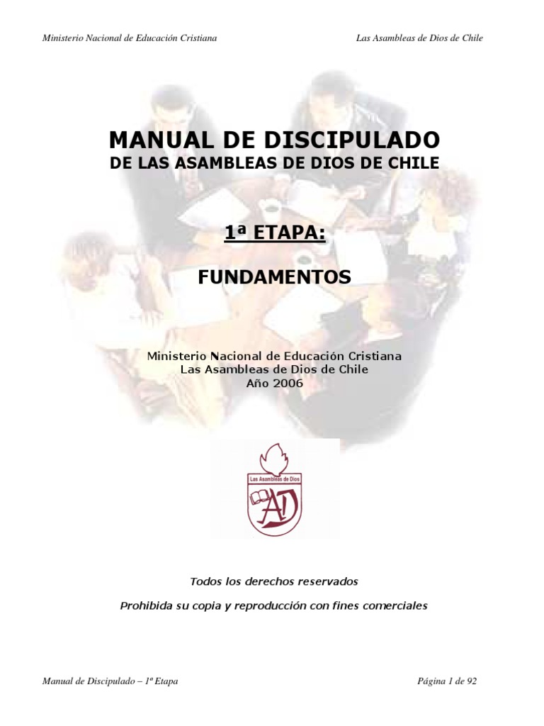 Manual de Discipulado | PDF | Cristo (título) | Oración
