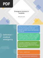 Scope of Emergency Nursing | PDF