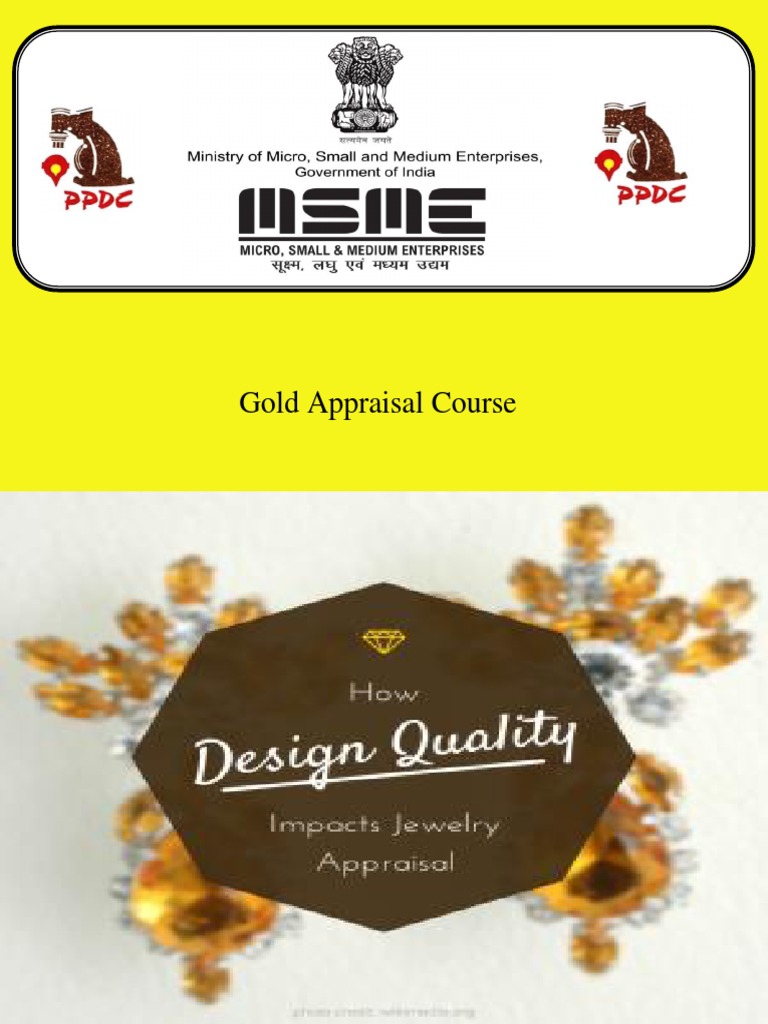 Gold Appraisal Course Overview | PDF