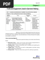 Introduction To Tailoring and Garment Cutting | PDF | Sewing Machine ...