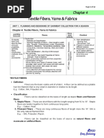 Basic Textile Terms and Definitions | PDF | Yarn | Textiles