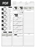 Atualizado GeneFunk 2090 Character Sheet Fillable Large Fields | PDF ...
