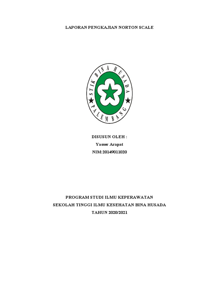 Pengertian dan Keunggulan Norton Scale | PDF