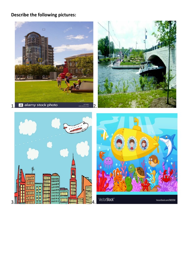 Describe The Following Pictures | PDF | History | Young Adult