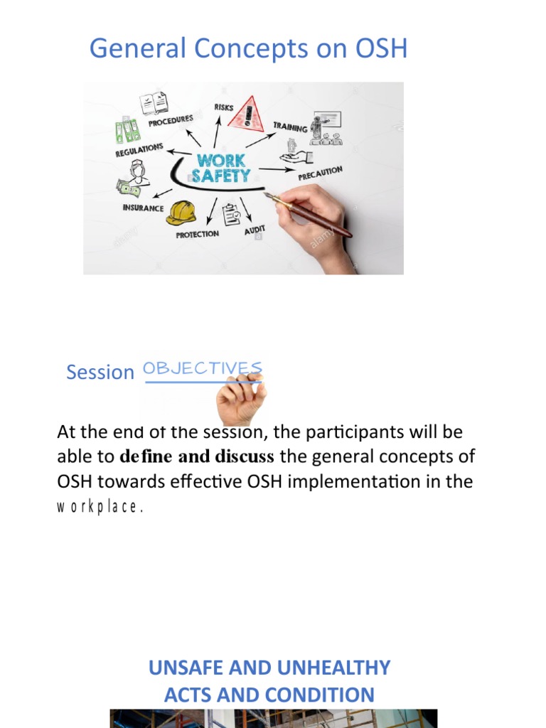 General Concepts On OSH | PDF | Hazards | Occupational Safety And Health