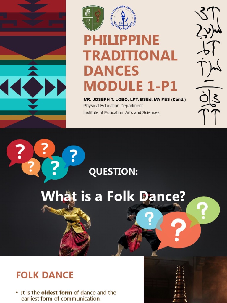Introduction To Folk Dance | PDF | Dances | Philippines