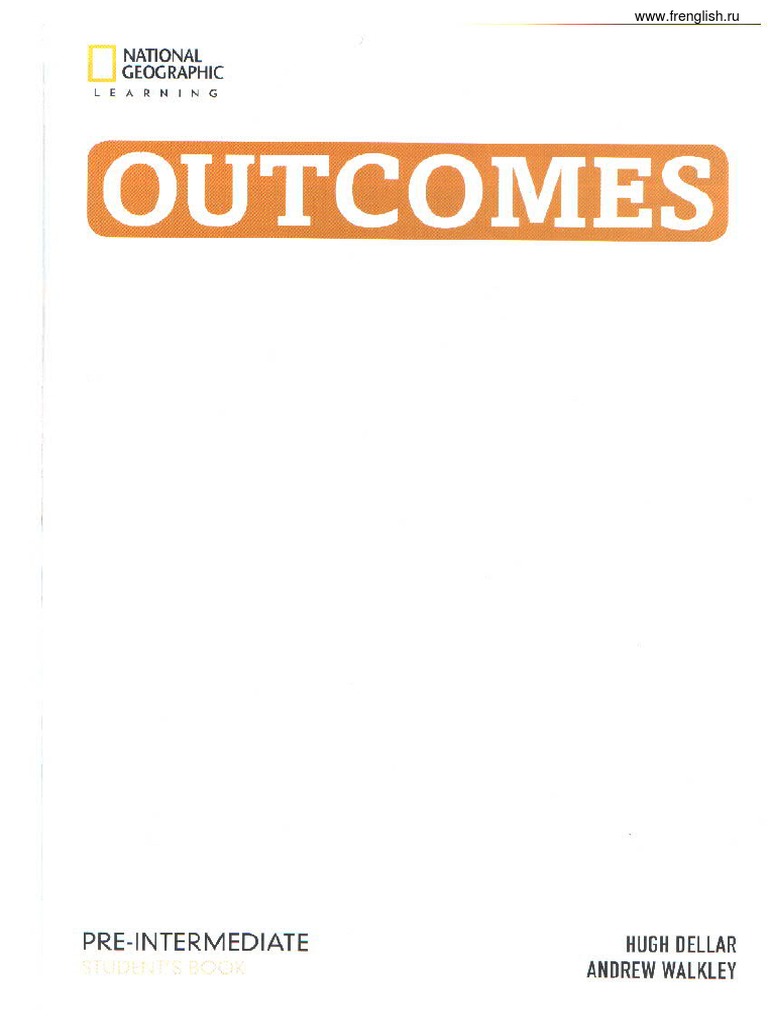 Outcomes 2ed Pre Intermediate Students Book WWW Frenglish Ru PDF | PDF