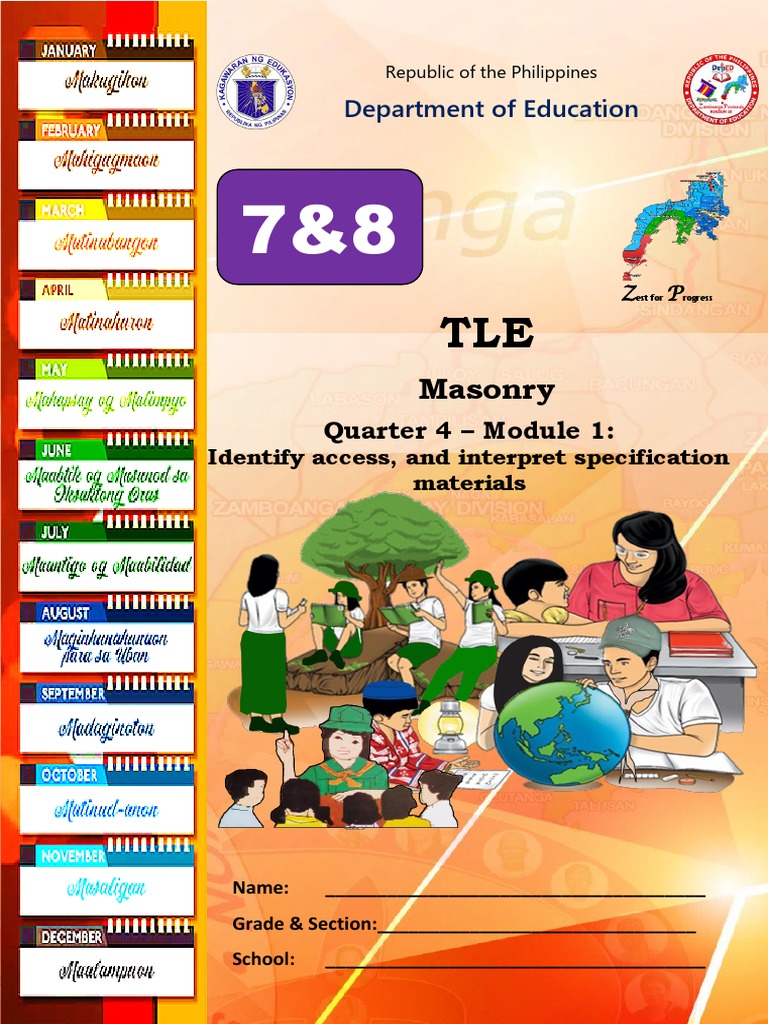 Module 1: Identify, Access, and Interpret Specification Materials - TLE ...