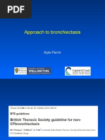 BTS Bronchiectasis Guideline Summary | PDF | Pulmonology | Respiratory ...