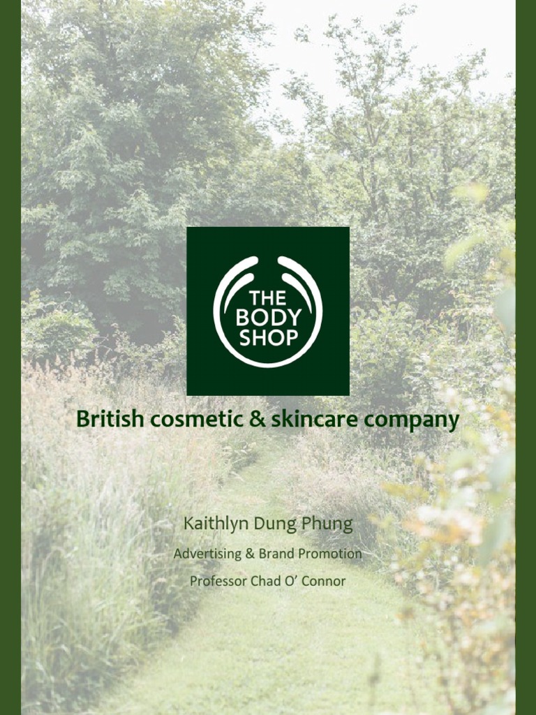 Brand Analysis Individual - The Body Shop PDF Submit | PDF | Brand ...