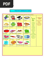 Homework #4 - Food Vocabulary | PDF | Western Cuisine | Regional ...