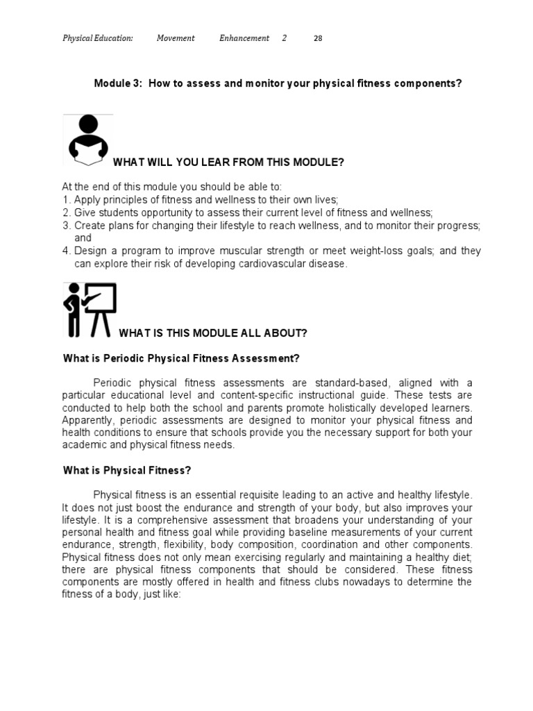 GPE2 Module3 | PDF | Physical Fitness | Body Mass Index